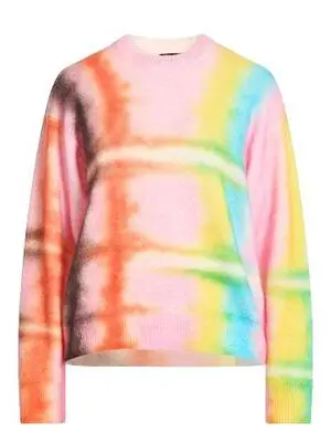 ROBERTO COLLINA Sweater In Cashmere, Silk And Polyester - Pink