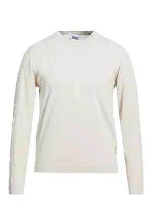 Alpha Studio ALPHA STUDIO Cotton-Blend Sweater Light Grey