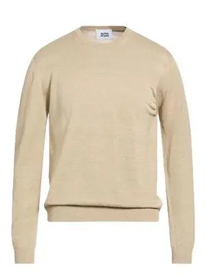 Alpha Studio Hemp Crewneck Sweater - Sand