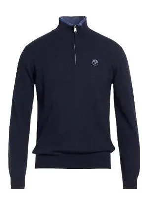 NORTH SAILS Knitted Half-zip Sweater - Blue
