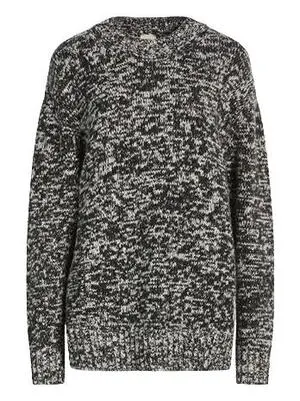 TOD'S Turtleneck Merino Wool Top - Black