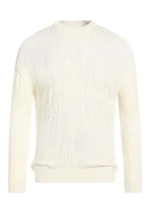 Isabel Benenato Viscose-polyester Sweater - White