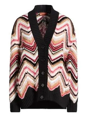 Missoni Intarsia Knit Cardigan - Pink