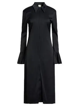 TOD'S Midi Shirt Dress - Black