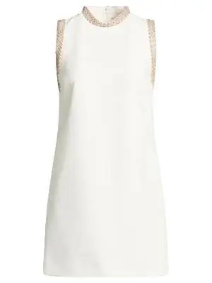 Sandro Mini Flared Dress - White