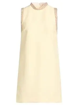 Sandro Mini Flared Dress - Yellow
