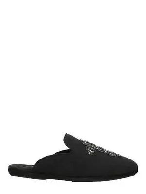 Dolce & Gabbana Mules & Clogs Size Viscose, Cotton, Lambskin - Black