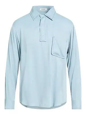 Sandro Shirt Sky Size Acetate, Viscose - Blue