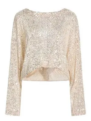 IN THE MOOD FOR LOVE Tulle Top - Beige