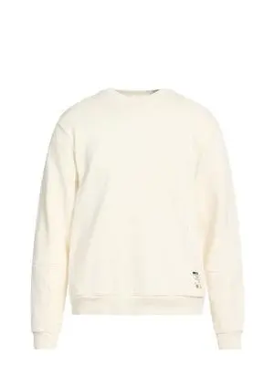 DEKKER Cotton Blend Long Sleeve Sweatshirt - Ivory