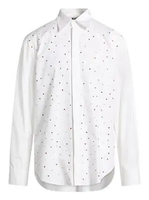 MSGM Shirt Size Organic Cotton - White