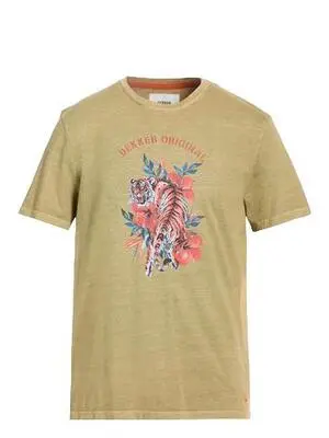 DEKKER T-shirt Slate Size Cotton - Beige
