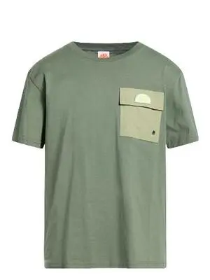 Sundek T-shirt Military Size Cotton - Green