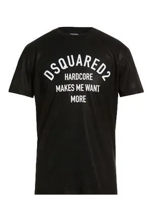 Dsquared2 T-shirt Size Cotton, Polyurethane - Black
