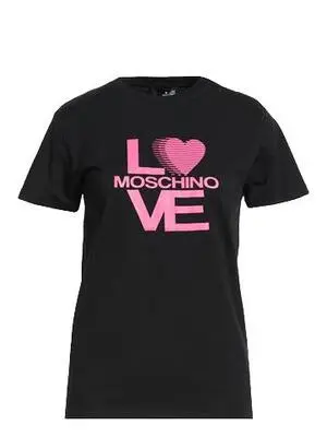 Moschino Logo-print T-shirt - Black