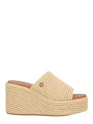 Maje Sandals Synthetic Fibers - Beige