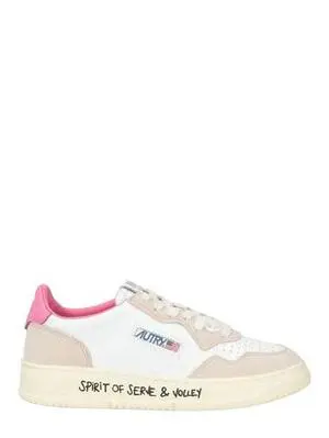 AUTRY Leather Low-top Sneakers - White