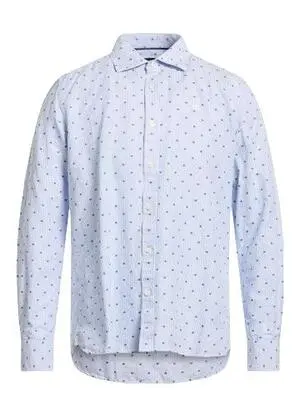NORTH SAILS Shirt Size Linen - Blue