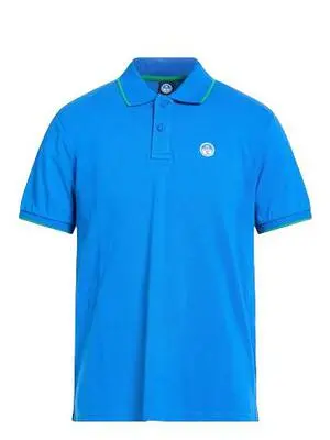 NORTH SAILS Polo Shirt Light Size Cotton - Blue