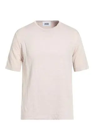 Alpha Studio T-shirt Midnight Size Linen, Elastane - Beige