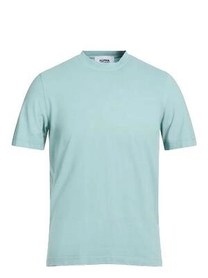 Alpha Studio Man T-shirt Military Green Size 36 Cotton, Elastane Green