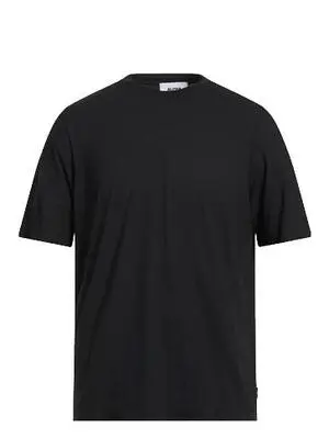 Alpha Studio T-shirt Taupe Size Cotton, Elastane - Black