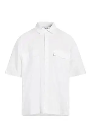 Alpha Studio Shirt Size Cotton, Elastane - White