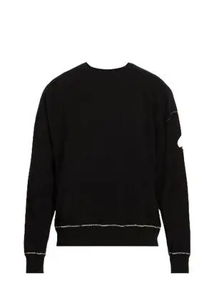 Isabel Benenato Viscose And Polyester Sweatshirt - Black