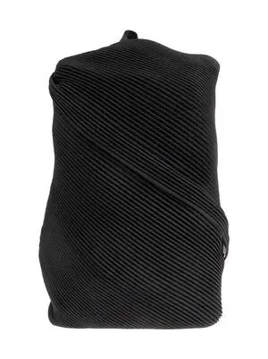 Issey Miyake Pleated Backpack - Black
