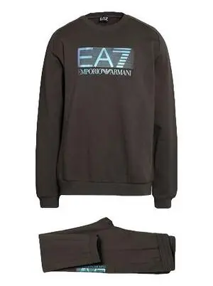 EA7 Tracksuit Size Cotton, Polyester, Elastane - Green