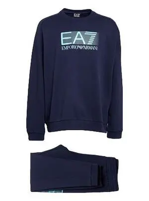 EA7 Tracksuit Size Cotton, Polyester, Elastane - Navy