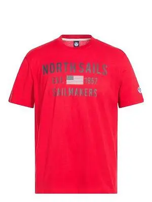 NORTH SAILS T-shirt Size Cotton - Red