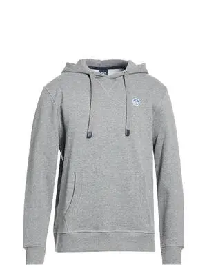 NORTH SAILS Hooded Sweatshirt With Logo - Grey