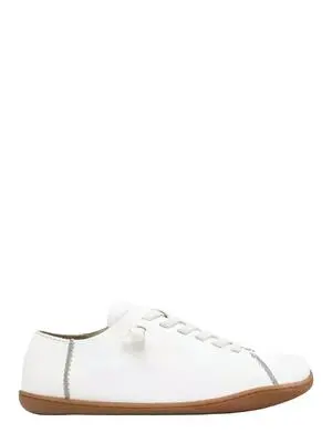 Camper Leather Lace-up Sneakers - White