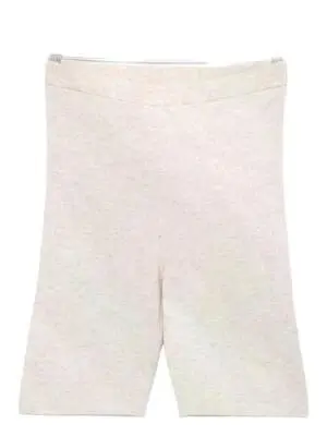Eric Bompard Elasticated Waist Cashmere Shorts - Neutrals
