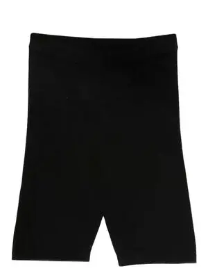 Eric Bompard Knitted Cashmere Shorts - Black