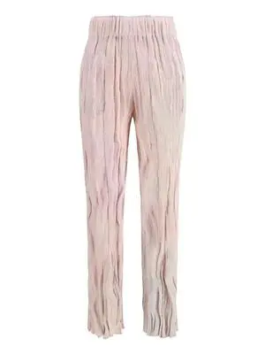GONGDID DESIGN Pleated High-waisted Trousers - Pink