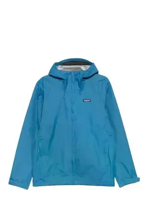Patagonia Logo-patch Hooded Jacket - Blue
