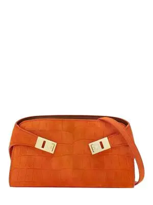 FERRAGAMO Hug Mini Crossbody Bag - Orange