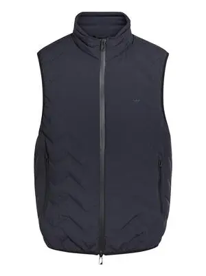 Emporio Armani Water-repellent Padded Stretch-nylon Gilet - Navy