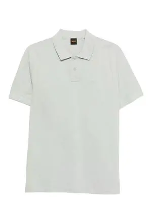 BOSS Short-sleeve Polo Shirt Grey