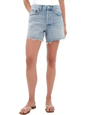 AGOLDE Nye Low Slung Vintage Shorts - Post