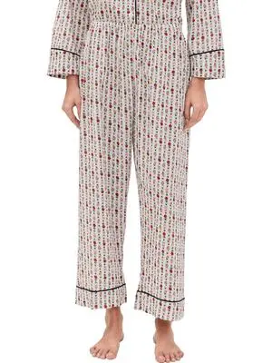 The Great. The Easy Sleep Pants - Ribbon Floral
