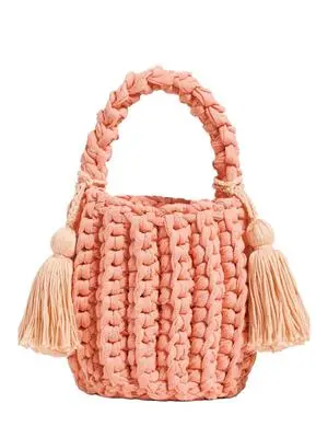 BINGE KNITTING Amalfi Mini Bucket Bag