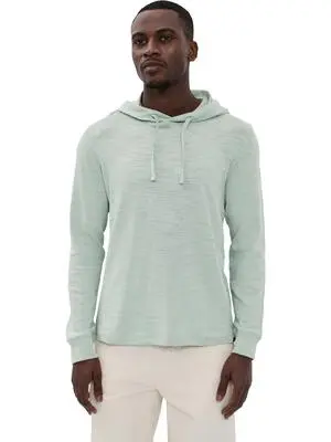 Faherty Brand Sunwashed Slub Hoodie - Sea Break