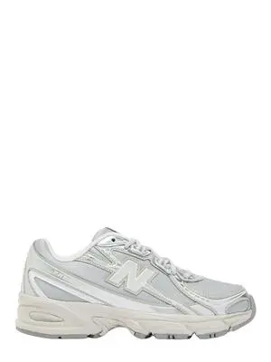 NEW BALANCE 740 Panelled Metallic Mesh Sneakers - Silver