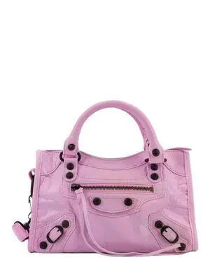Balenciaga Mini Le City Top-handle Bag - Pink
