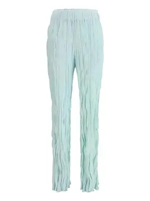 GONGDID DESIGN Wavy Crinkled Trousers - Blue