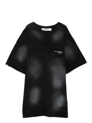 KIMHEKIM Spray-dyed T-shirt - Black