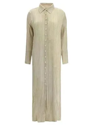 GONGDID DESIGN Button-up Dress - Neutrals